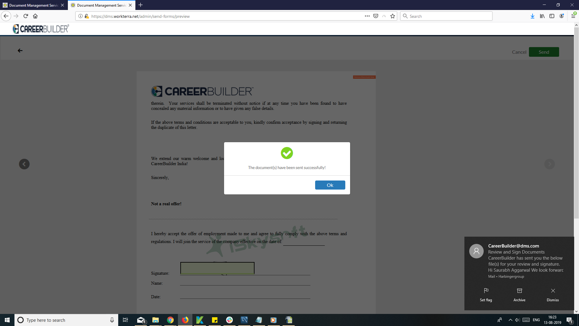 Dms 1732 Dms Production Send Forms Data Overlapping Workterra Jira
